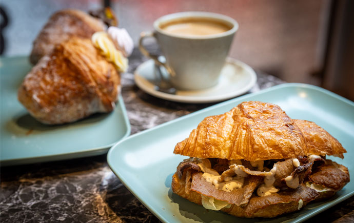 Inside the new cafe serving up croissants like you've never seen them ...